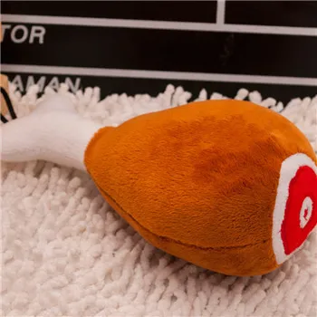 Pet toys Sounding toy with chicken leg Cat and dog plush toys|Dog Toys ...