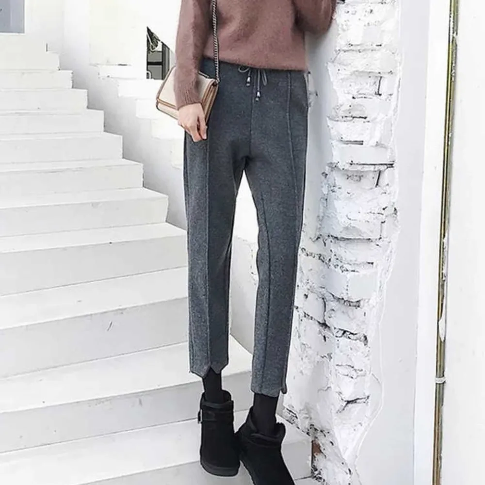 Hot Sales 2018 Summer Female Harem Pants Slim Fit Ankle Length Casual