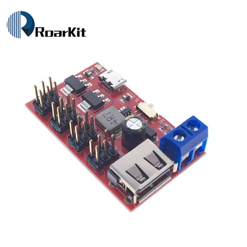 MINI USB Power Breakout DC To DC Power Supply Module Micro USB 5V To 1.8V 12V 1.8V 3.3V 5V 9V ...