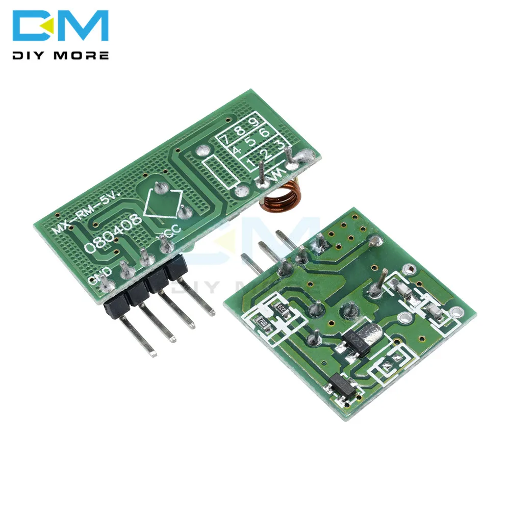 315 433 Mhz 315Mhz 433Mhz RF Transmitter And Receiver Link Kit for ...
