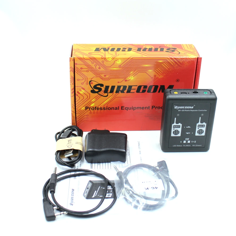 Surecom SR-629 Duplex Repeater Controller Cross Band SR629 for Walkie talkie Two Way Radio Relay ...