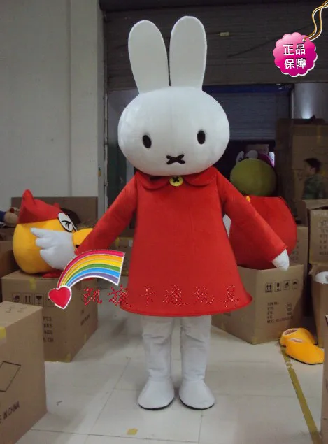 Easter Rabbit Bunny Mascot Costume Bugs Rabbit Hare Easter Mascot Adult ...