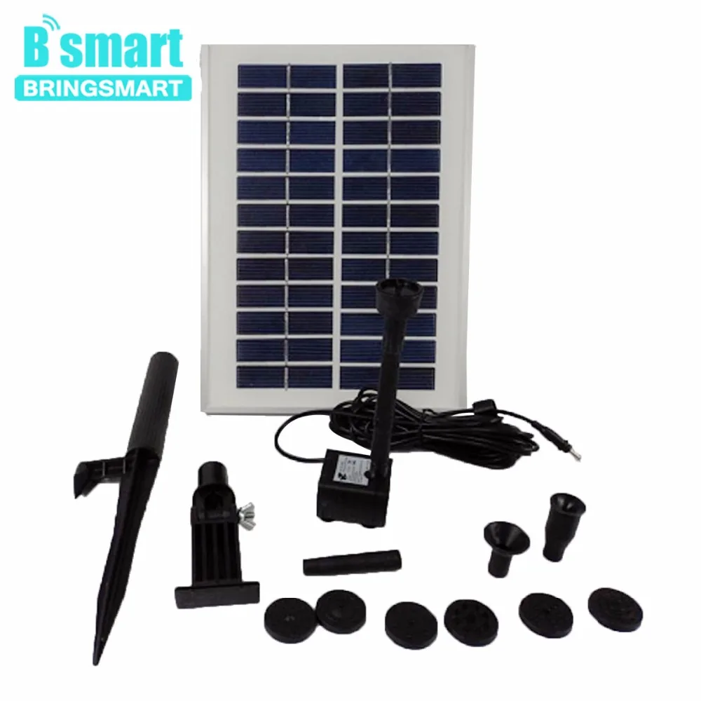 Bringsmart Sr-280-5w Water Pump12v Dc Solar Fountain Pump Pond ...