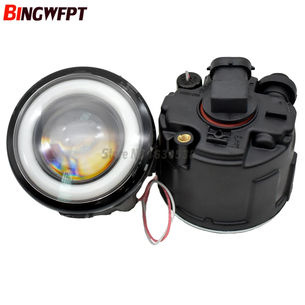 2x Angel Fog Lamp Assembly LED Fog Light For Nissan Qashqai J11 J11 ...