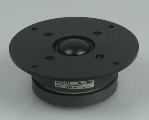 1PCS Kasun HL 139X 4inch Home Audio HiFi DIY Silk Dome Tweeter Speaker ...