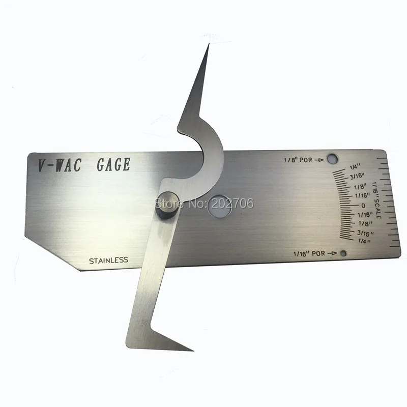 inch-size-V-WAC-Welding-Gauge-gage-weld-Biting-Edge-undercut-inspection ...