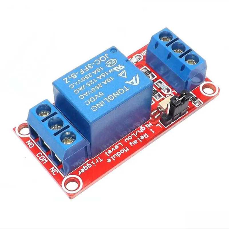 10pcs 1 Channel 5v Relay Module Board Shield With Optocoupler Support ...