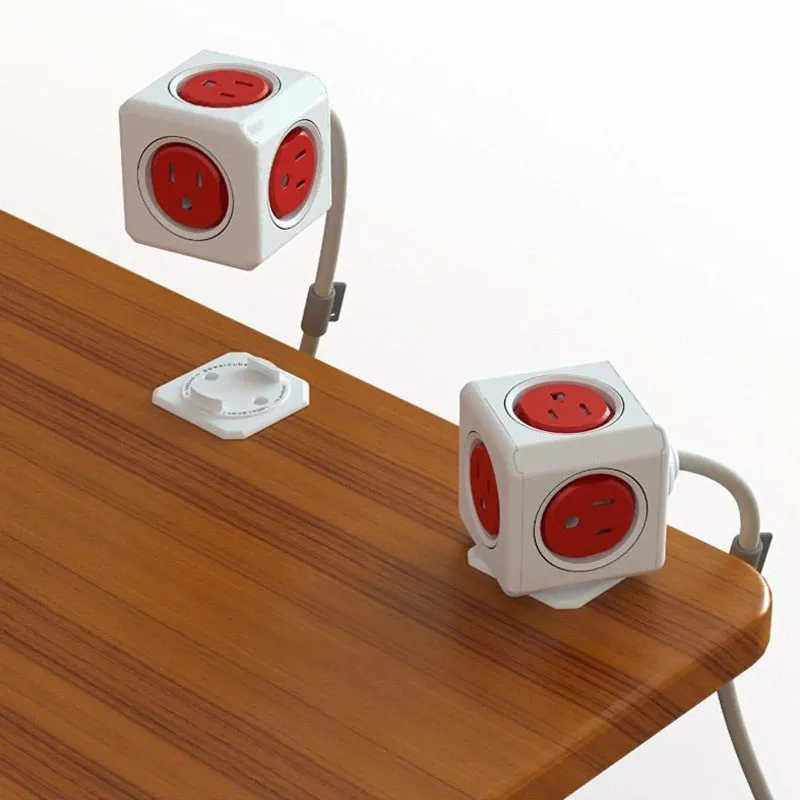 EVALITE USA Plug Creative Cube Shaped Design Original Power Cube Socket ...