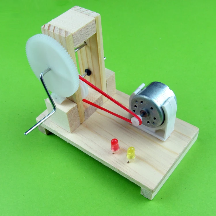 Diy-small-production-technology-hand-dynamo-electromagnetic-induction ...