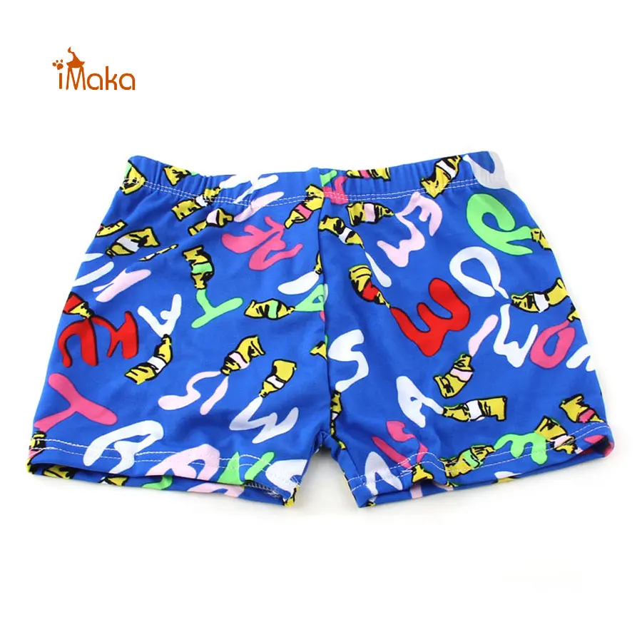 Imaka 2016 Summer boys swimming trunks kids boy swimwear children boxer ...