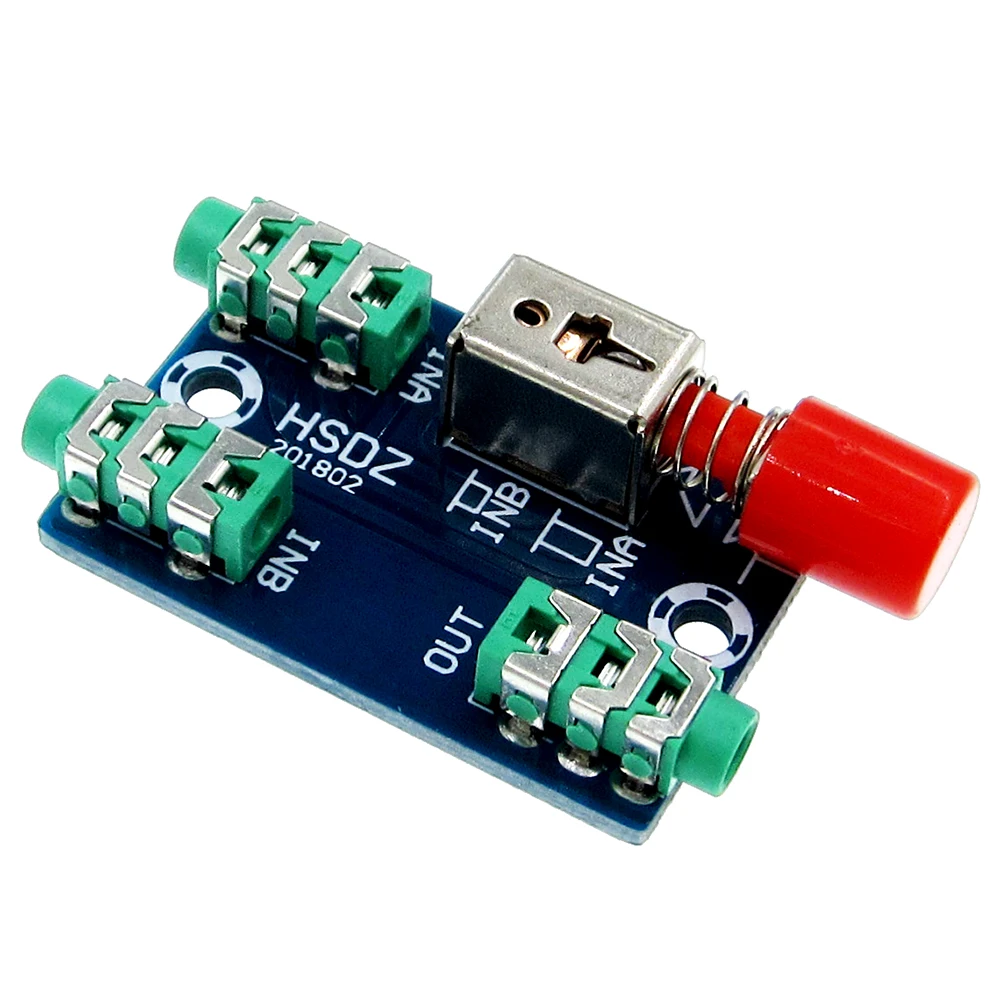 1pc Audio Switching Board A / B TWO Audio Input Block Optional Select ...