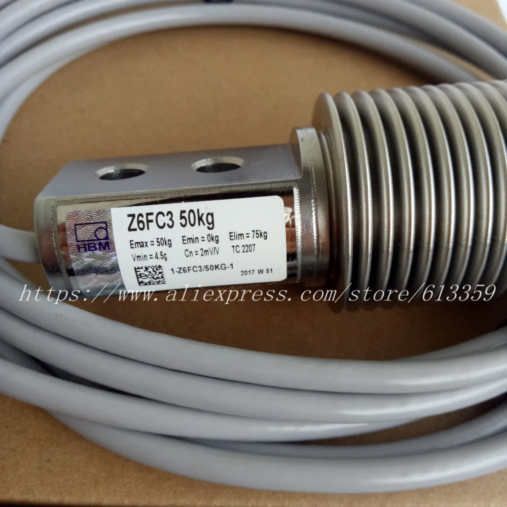 HBM Load Cell Z6FC3 10kg 20kg 50kg 100kg Metal Weight, 55% OFF
