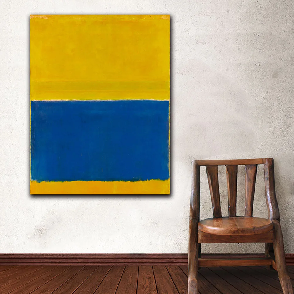 Rothko Blue Yellow