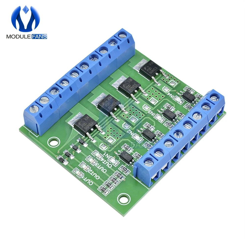 Mos Fet F5305s 4 Channels Pulse Trigger Switch Controller Pwm Input Steady For Motor Led 4 Way ...