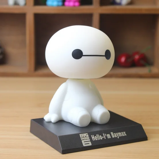 1pcs Big Hero 6 Baymax Toy Model Dolls figma 12cm Lovely Cute ...