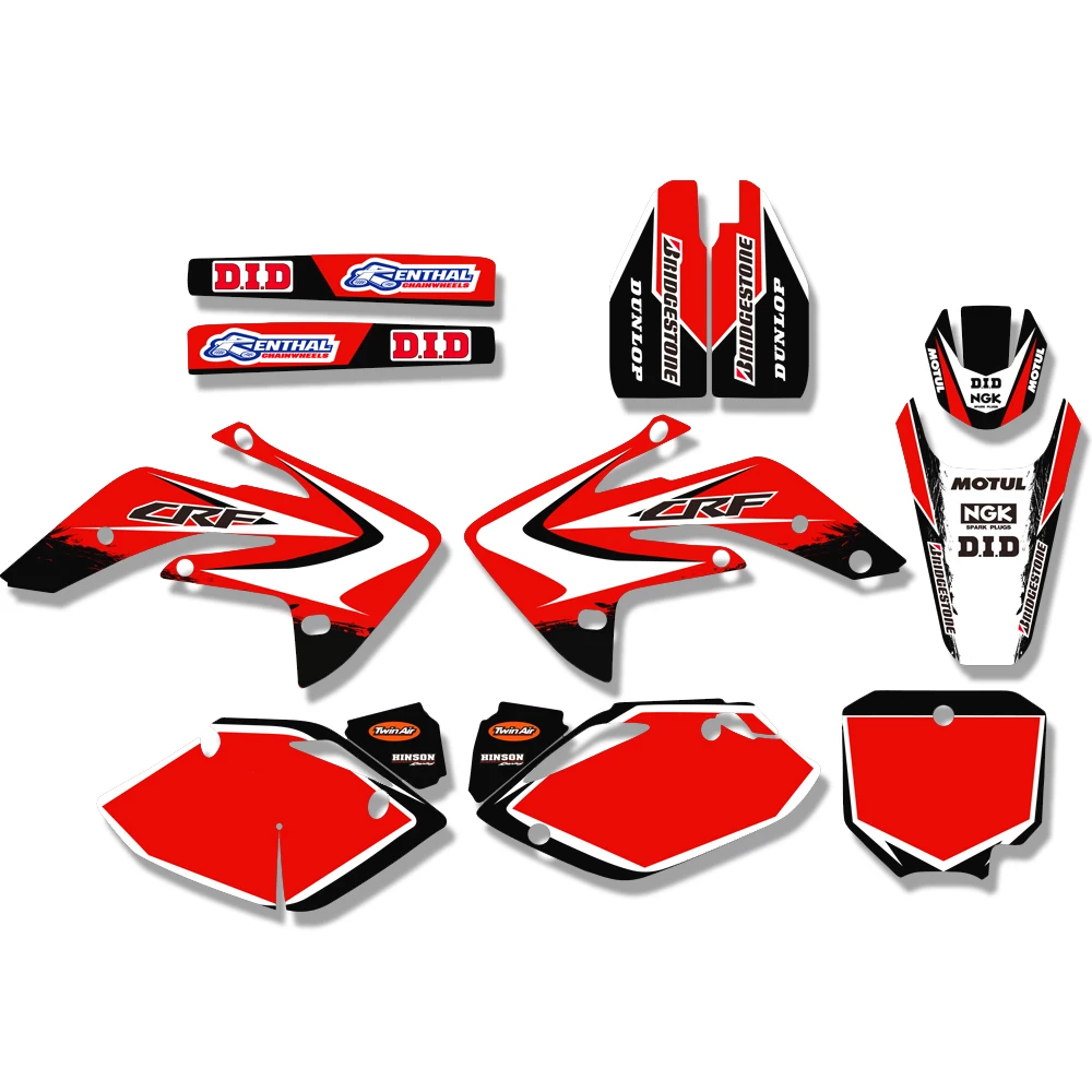 Crf150r Number Plate Graphics - FerisGraphics