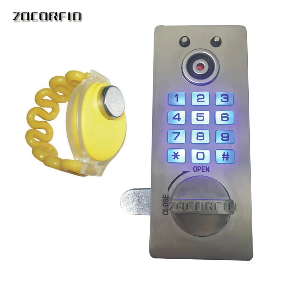 Stainless Steel Tm Card Cabinet Locks Digital Electronic Password ...