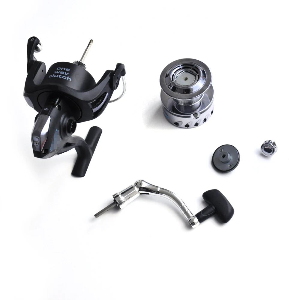 2018 Fishing Spinning Reels CNC handle Shallow Spool 6000 Series 5.2:1 ...