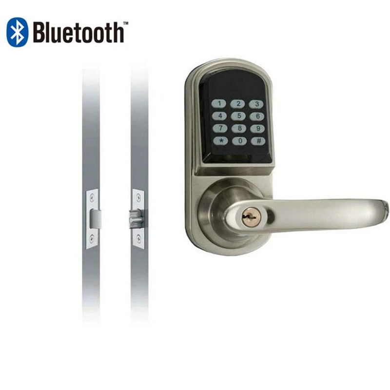 Mobile-phone-remote-control-smart-locks-Electronic-door-locks-Bluetooth ...