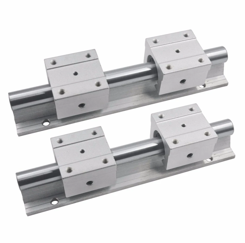 SBR16UU Open Roller Bearing Slide Block SBR16 Linear Bearing 200/300 ...