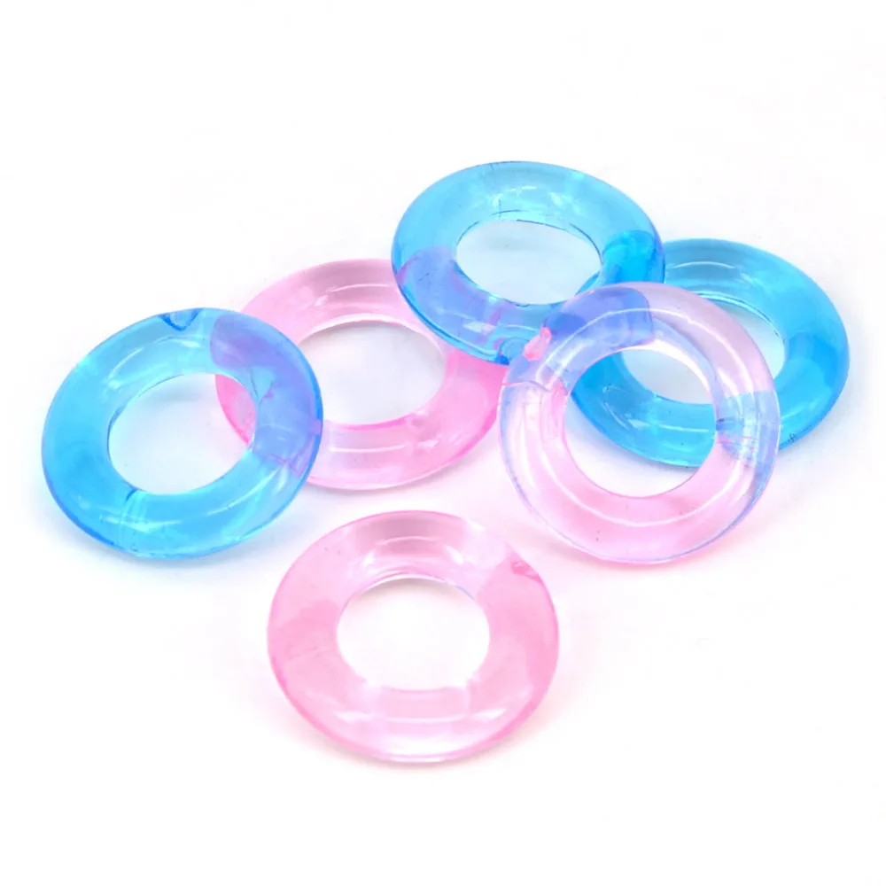 10Pcs/Lot Stay Hard Donuts Silcone Cock Rings Delaying Ejaculation Ring ...