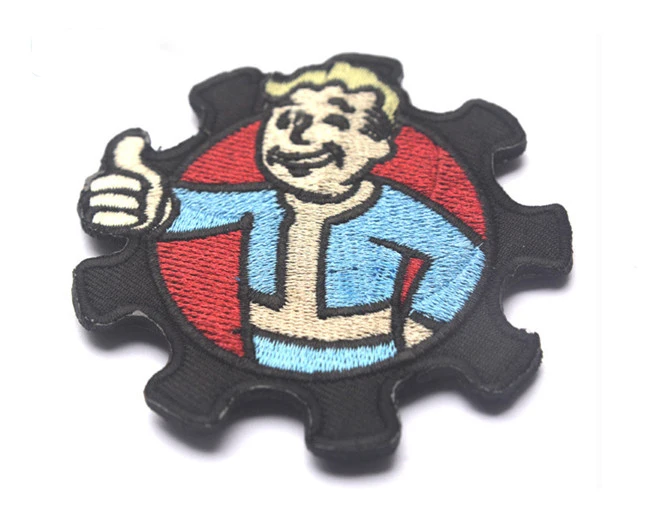 Nach Vault boy 'Fallout' spiel FALLOUT BOY patches haken taktische ...