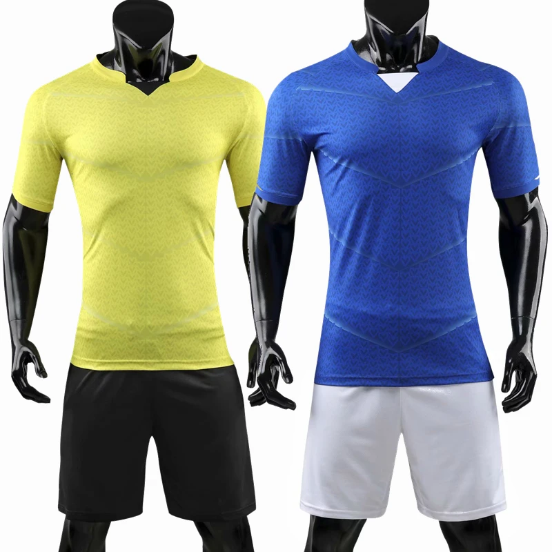 Men Football Jersey Training Sport Team Game Soccer Jersey Set Custom ...