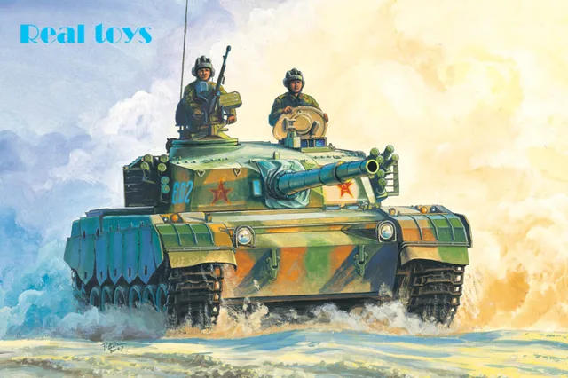 Hobby Boss model 82463 1/35 ZTZ 96 MBT plastic model kit-in Model ...