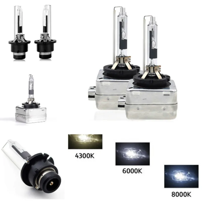 Bombillas de Xenón HID para faros delanteros de coche, bombilla de Xenón D1R, D2R, D3R, D4R, D4R ...