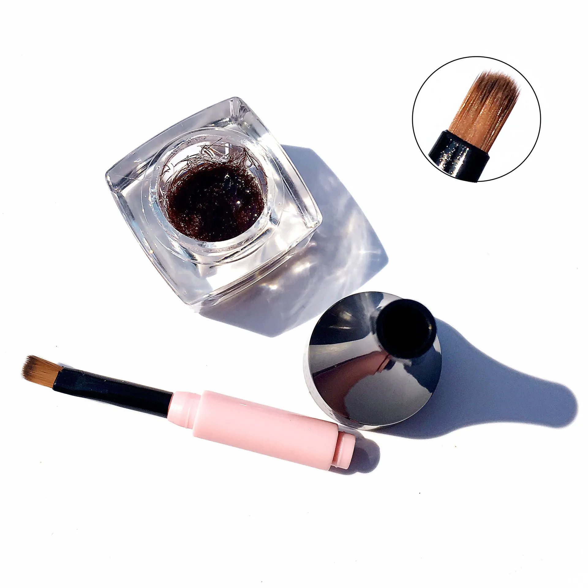 AIGOMC Eyebrow Extension Hair Fiber Gel Waterproof Instant Eye Brow ...