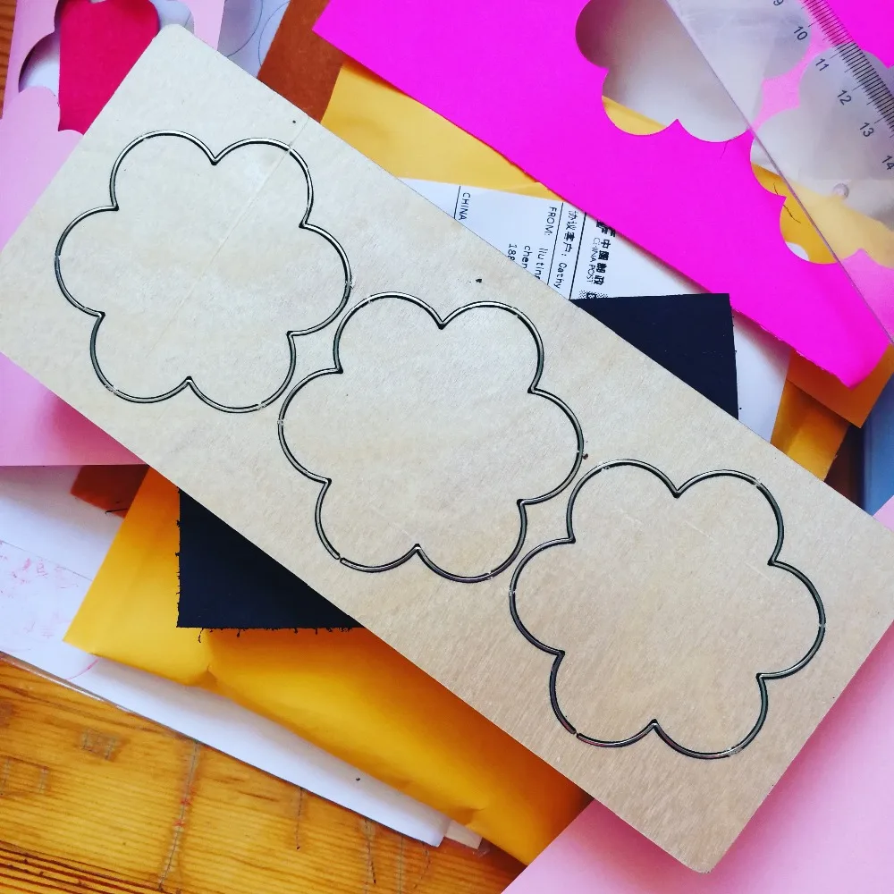 Custom Die Making Service Scrapbooking Cutting Die 15.8mm Thick ...