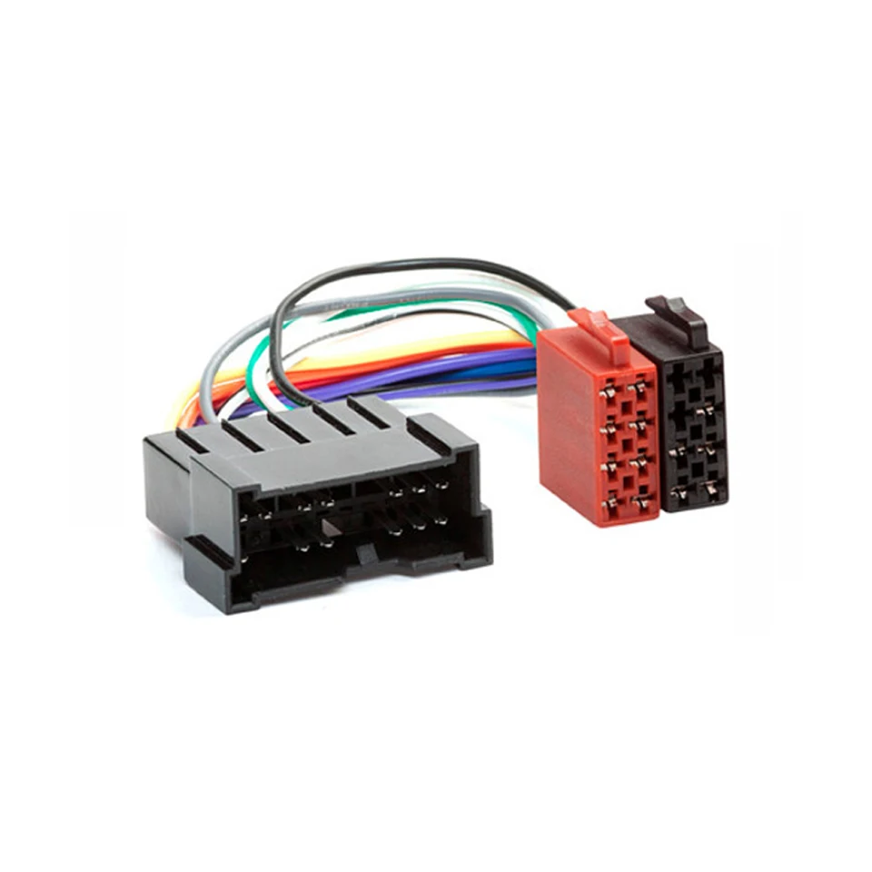 Car ISO Wiring Harness Stereo Adapter Connector For Hyundai 1999 2005 ...