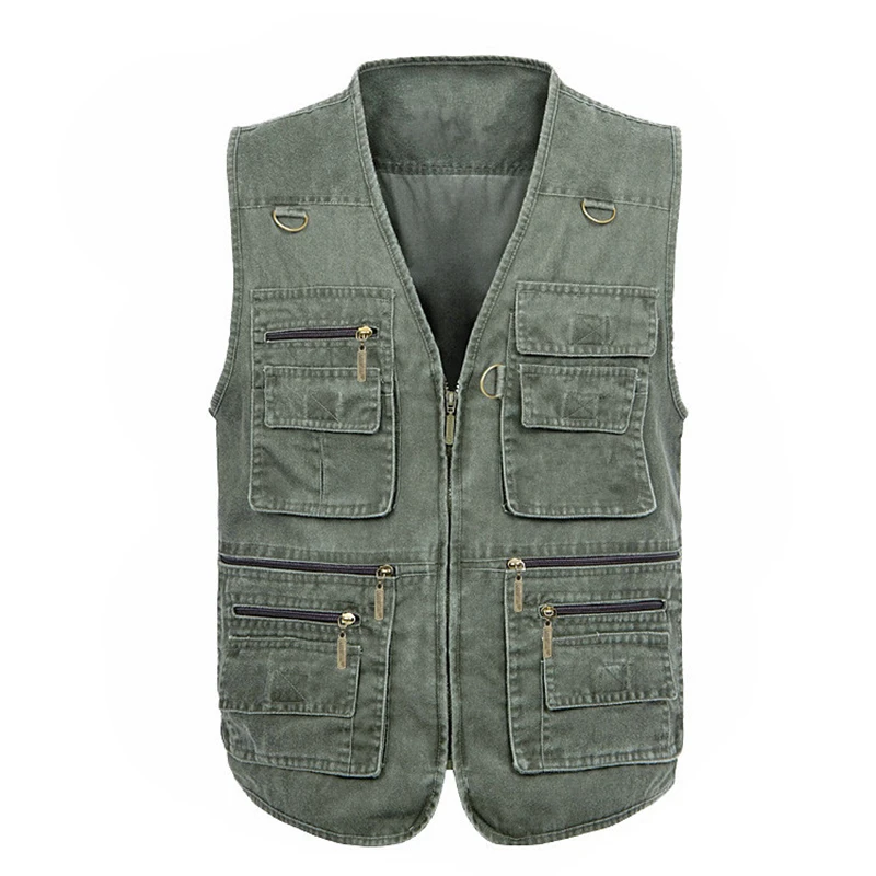 Free Shipping 2017 New Men's Large Size 5XL Jacket Denim Vest Casual ...