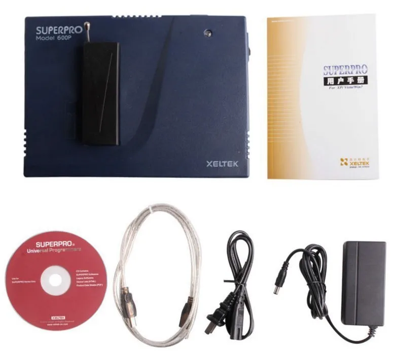 Super Pro Universal Ic Programmer Xeltek SuperPro 610 Puniversal ...