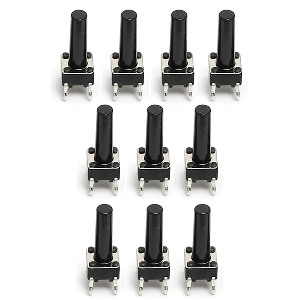 140pcs 10 Types Momentary Tactile Switches Push Button Switch Micro SMD ...