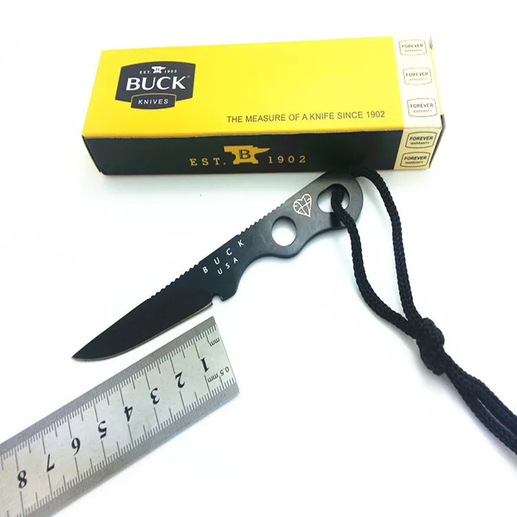 20pcs/ Lot Buck Doug Hartsook Small Neck Knives 160 420hc Smidgen ...