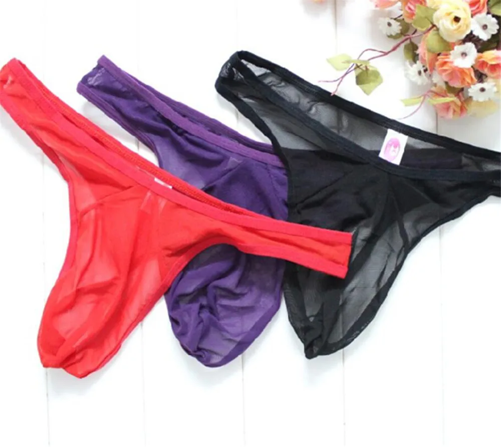 Buy Mesh Breathable Gay Underwear 2016 Sexy Men