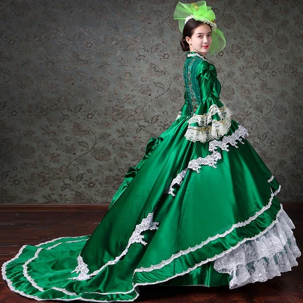 Green Renaissance Gown