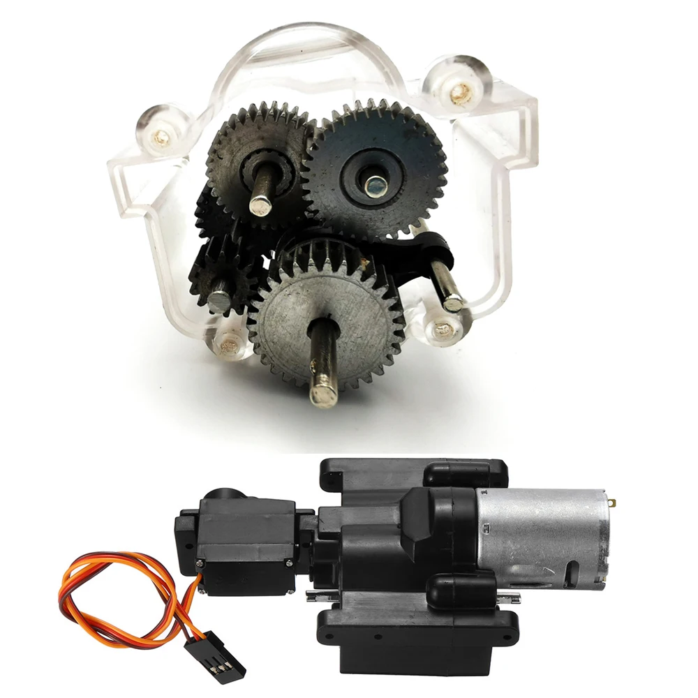 Upgraded WPL Metal Gears With Speed Change Gear Box For B1 B24 B16 B36 ...