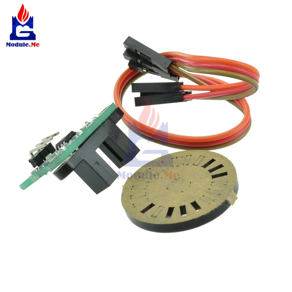1 Set HC-020K Double Speed Measuring Sensor Module with Photoelectric ...