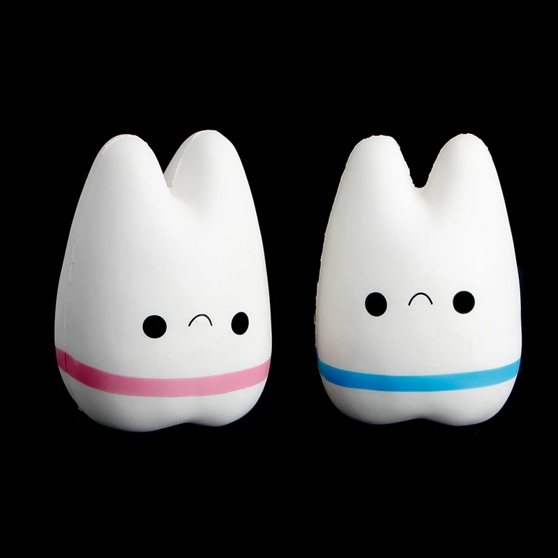 Cute-Tooth-Jumbo-Slow-Rising-Squeeze-Stress-Hand-Soft-Toy-Phone-Pendant ...