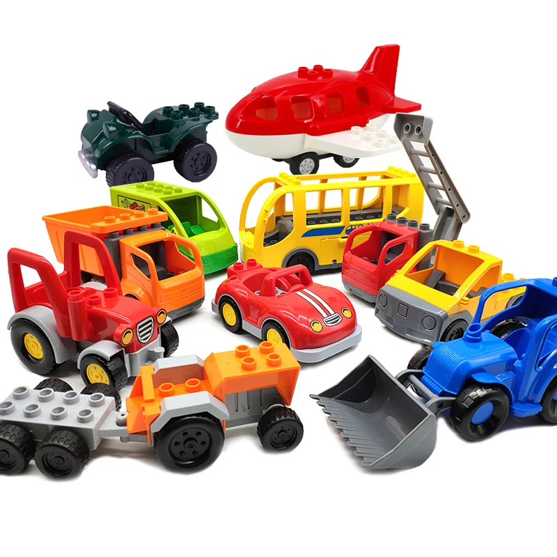 Car Bus Helicopter | Vehicle Accessory | Big Blocks Set | Building ...