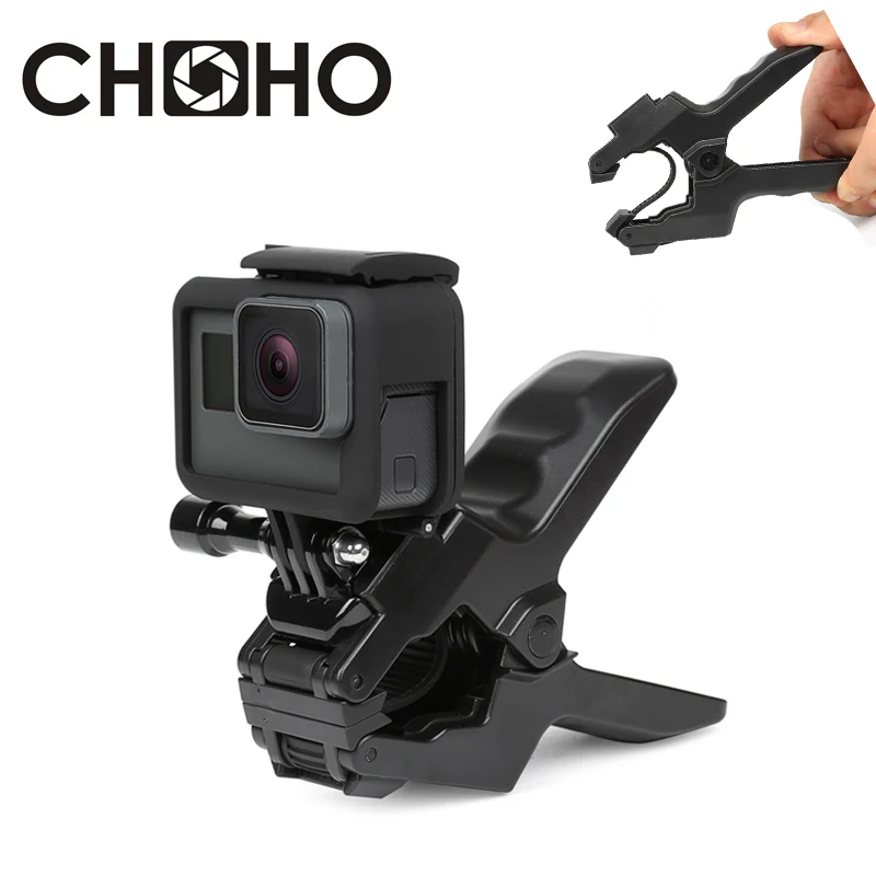 Portable Jaws Flex Clamp Clip Mount For Go Pro Hero 8 9 10 Session ...