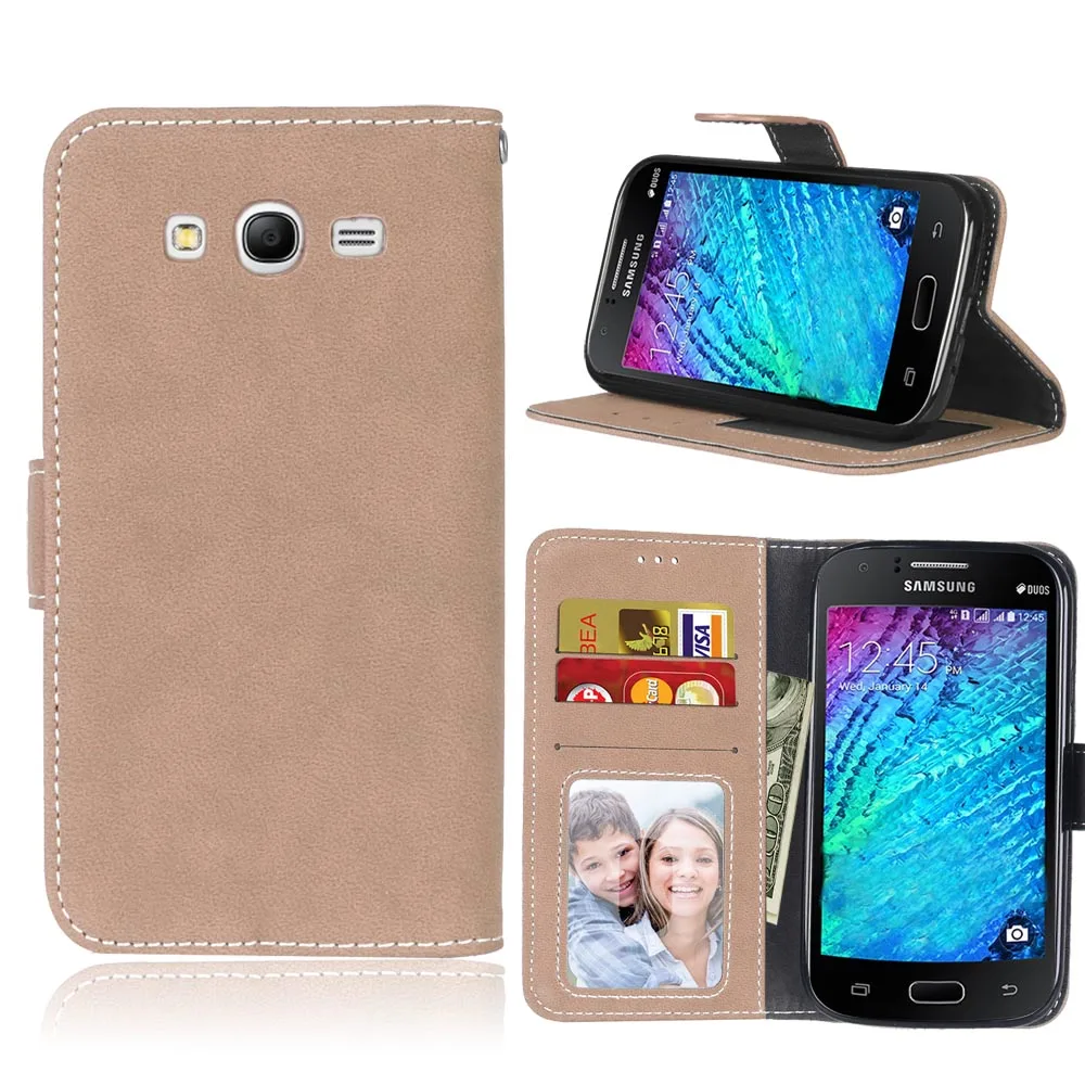 Wallet Leather Case For Samsung Galaxy Grand DUOS i9082 Neo Plus i9060 ...