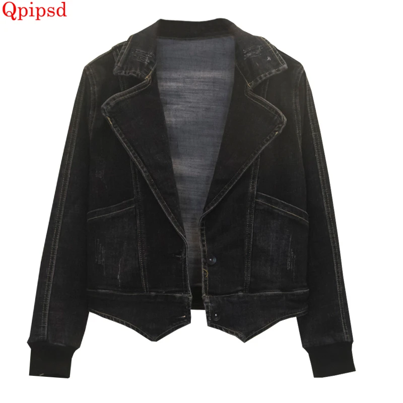 Spring-Autumn-New-Short-Denim-Jackets-Female-Retro-Loose-Cowboy-Coats ...