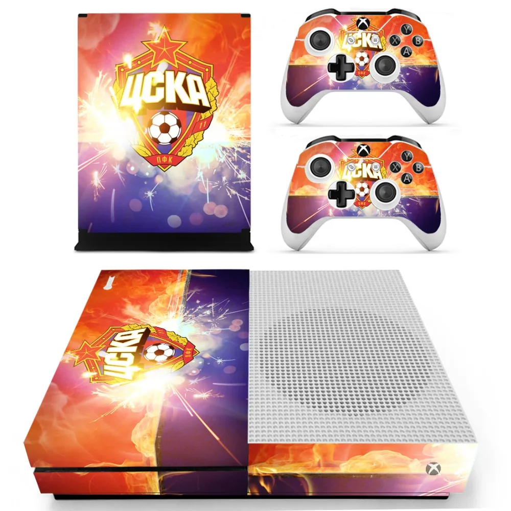 CSKA Moscow Skin Sticker for Xbox One S Console - ConsoleSkins.co