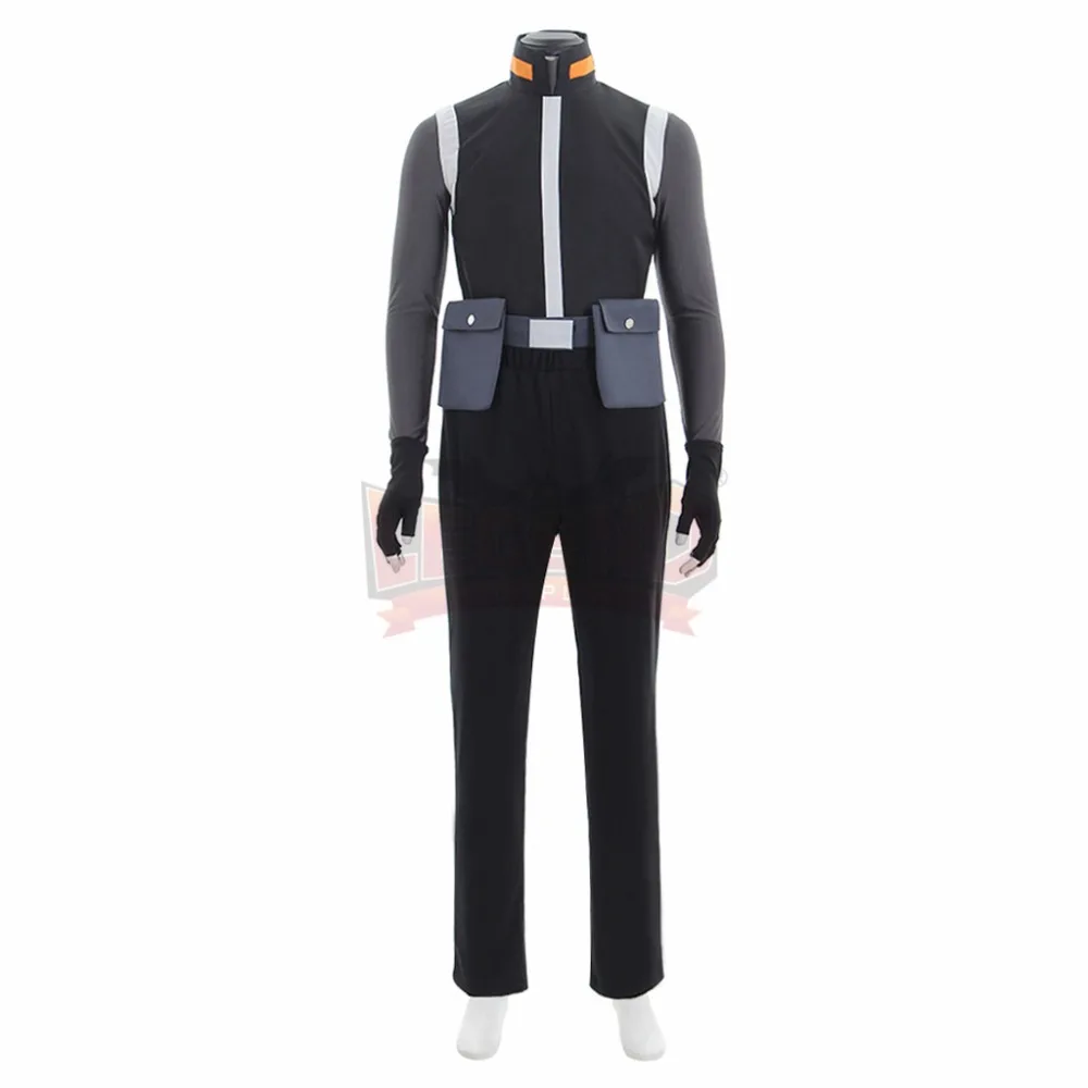 Cosplay legend Voltron:Legendary Defender Shiro Black Adult Suit ...