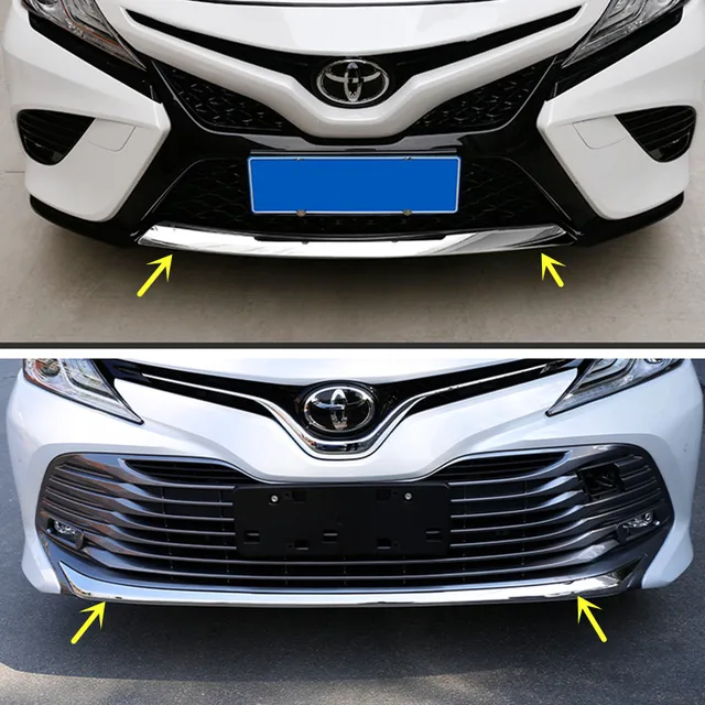 New Chrome Front Bumper Cover Lower Trim Lip for TOYOTA Camry 2018-in ...