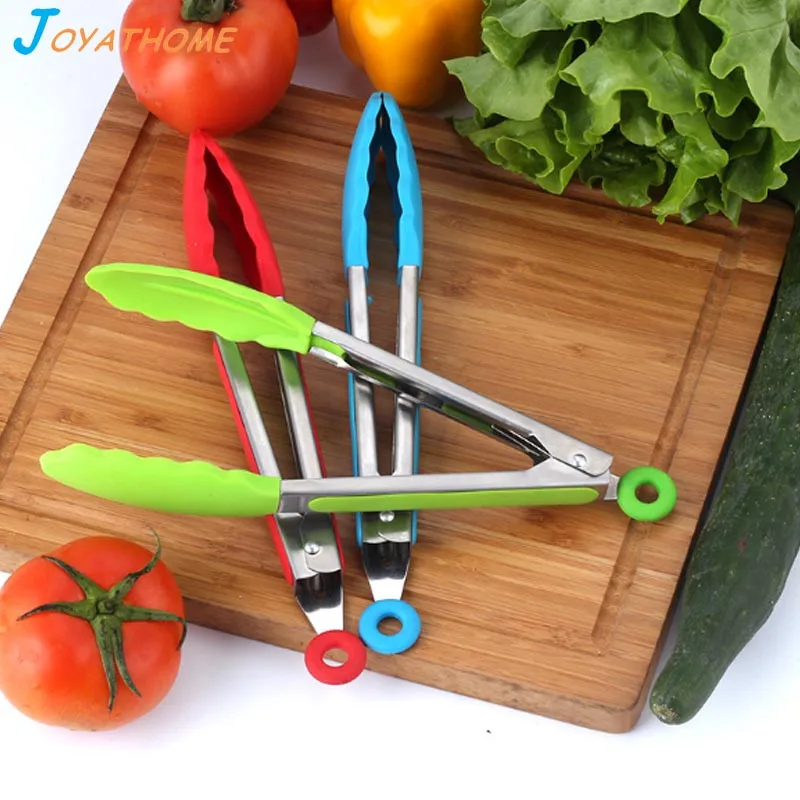 Joyathome-9-Inch-Non-Slip-Silicone-Food-Clamps-Silicone-BBQ-Barbecue ...