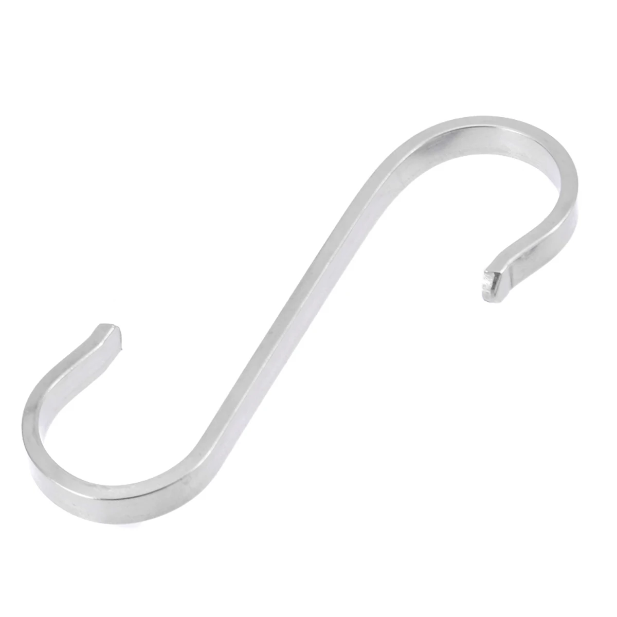 New 10pcs S Shape Hooks Stainless Steel Universal Hanger Clasp Rack ...